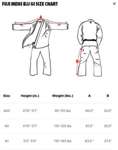 Ultimate BJJ Gi Size Charts [2024]: Perfect Fit Guide for All Brands